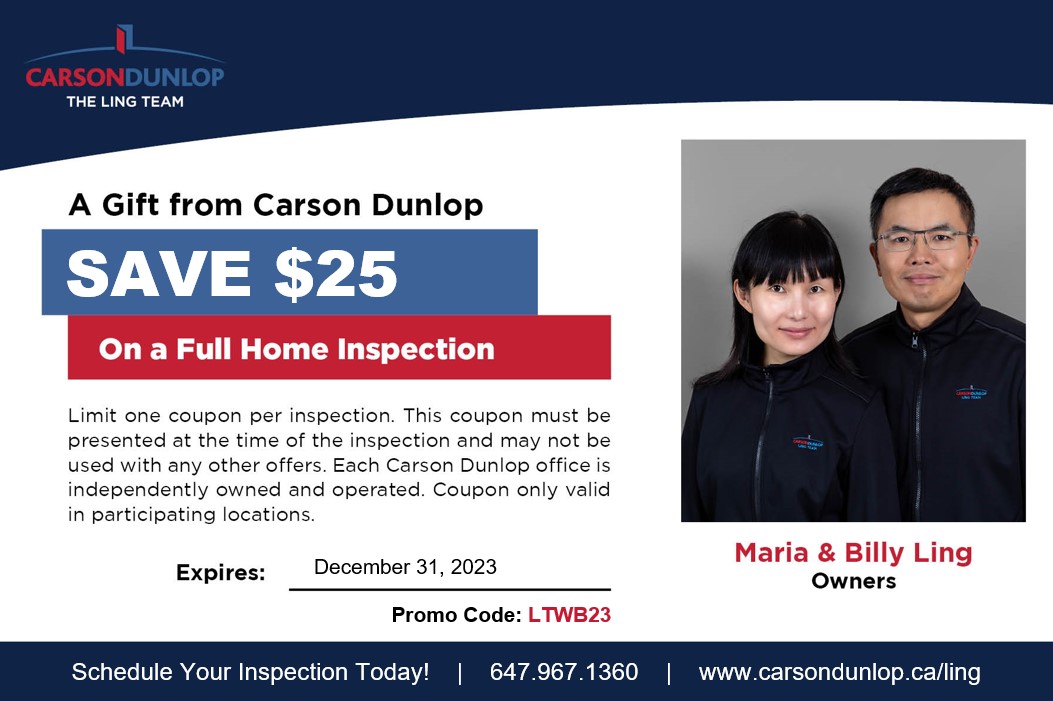Home Inspections in Toronto, ON | Carson Dunlop - Ling Team